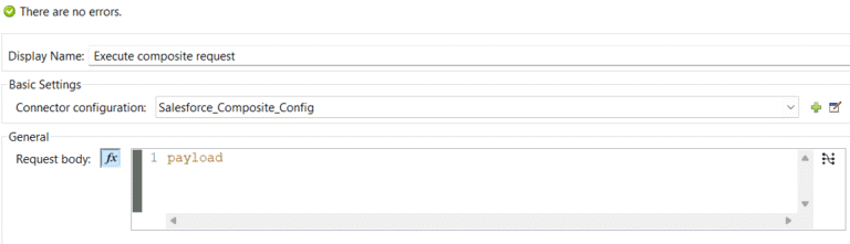Salesforce Composite Connector in MuleSoft - TGH