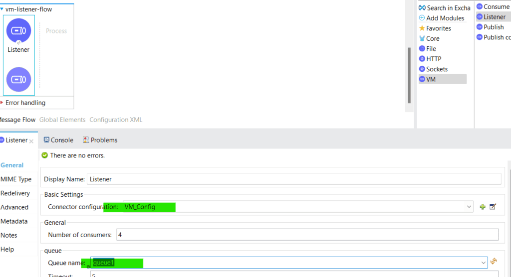 VM Connector In MuleSoft - TGH