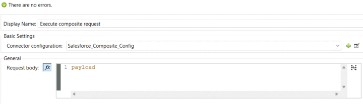 Salesforce Composite Connector in MuleSoft - TGH