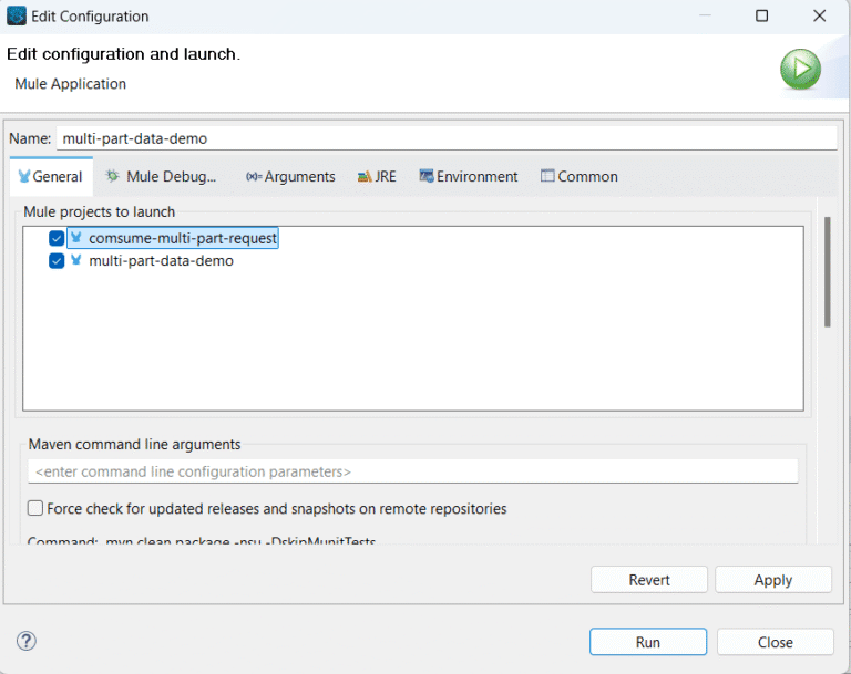 Multipart Form-Data Handling in MuleSoft - TGH